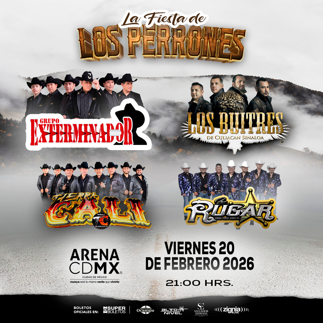 La Arena CDMX será testigo de La Fiesta de los Perrones en 2026 ...